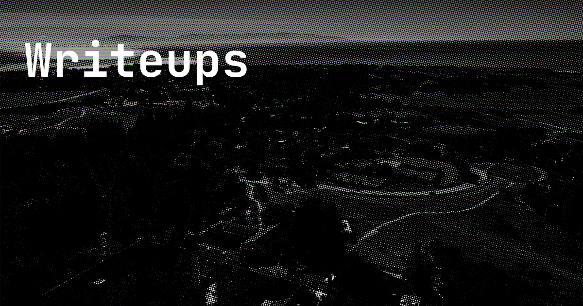 Writeups - Slug Security